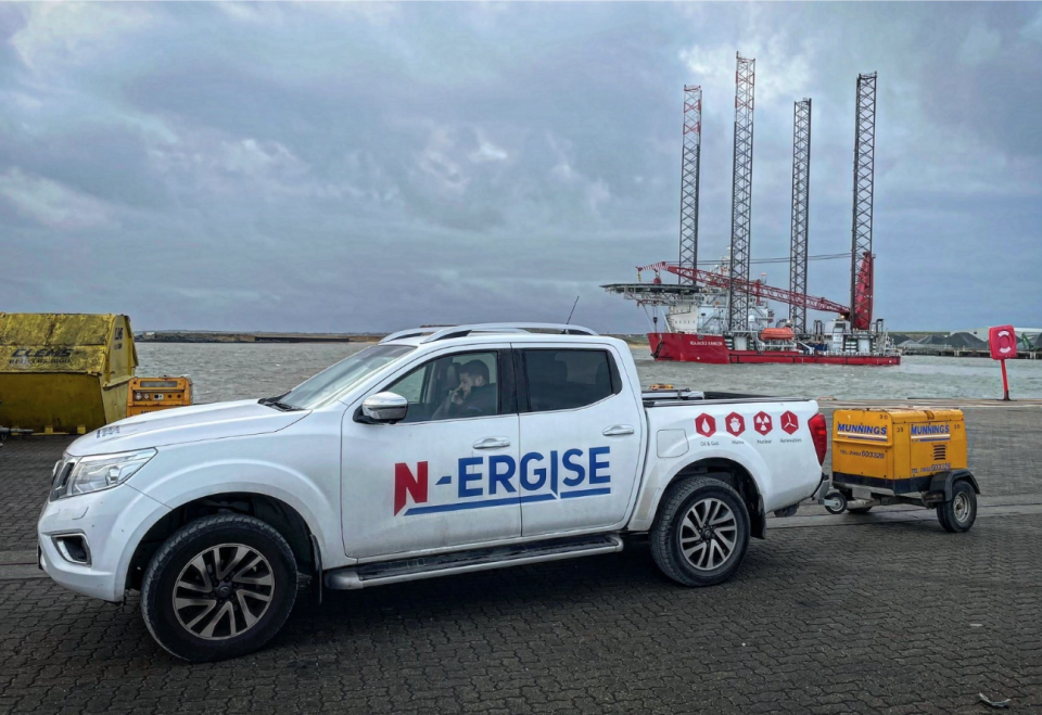 Release the Kraken: fast-track project for jack-up vessel ahead of journey to Scotland - N-ERGISE